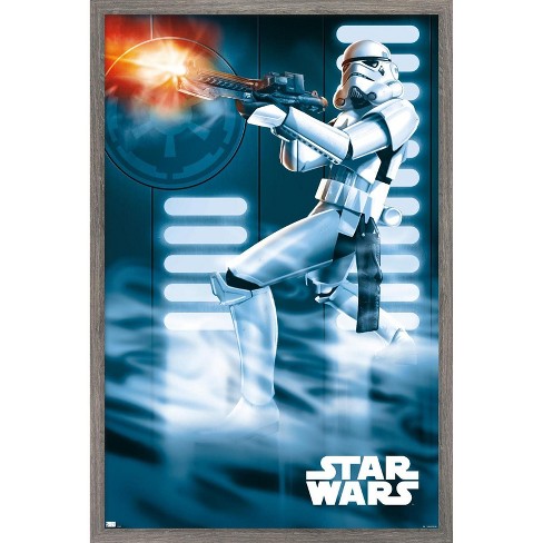 Trends International Star Wars: A New Hope - Stormtrooper Framed Wall ...
