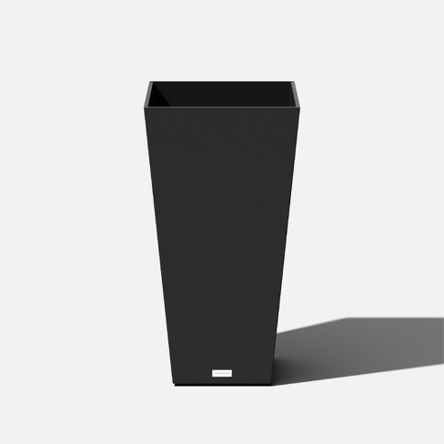 Veradek Pure Series Midland 30" Plastic Planter - Black : Target