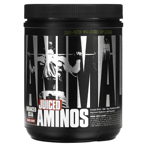 Animal Juiced Aminos - 6g Bcaa/eaa Matrix Plus 4g Amino Acid Blend For ...