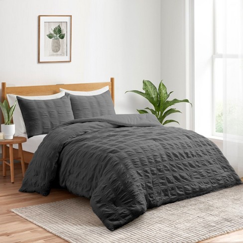 Peace Nest 3 Piece Crinkle Textured Comforter Set : Target