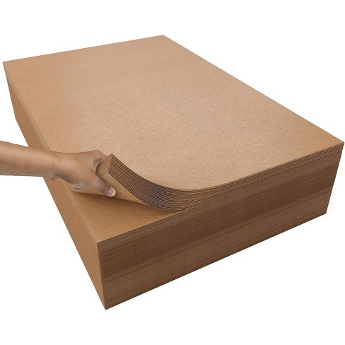 Crown Display Heavy Duty Kraft Paper Sheets 15 X 20 Brown Wrapping ...