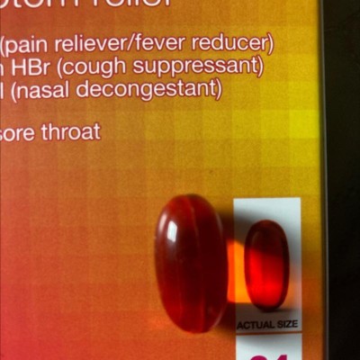 Daytime Cold & Flu Relief Softgels - 24ct - Up & Up™ : Target