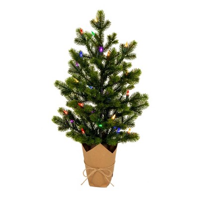 Northlight 3' Prelit Artificial Christmas Tree Medium Mixed Classic ...