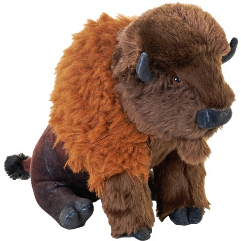 Wild Republic Artist Collection Eco Bison Stuffed Animal, 15 Inches ...