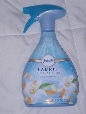 Febreze Fabric Rejuvenating Air Freshener Water Zesty Orange Blossom ...