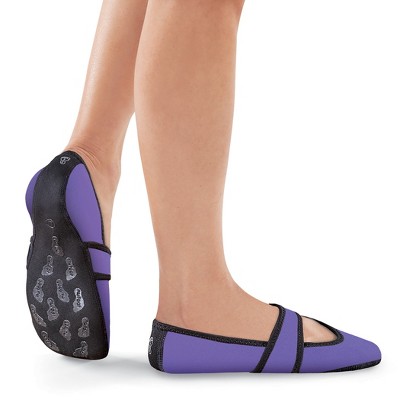 Collections Etc Nufoot Betsy Lou Slip On Shoes Medium : Target