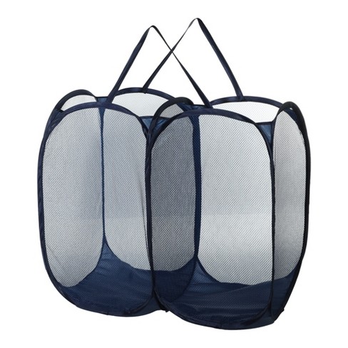 Unique Bargains Folding Laundry Hampers 37 Gallons 1 Pc : Target