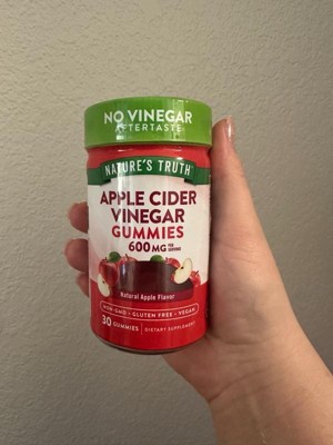 Nature's Truth Acv Vegan Gummy - 30ct : Target