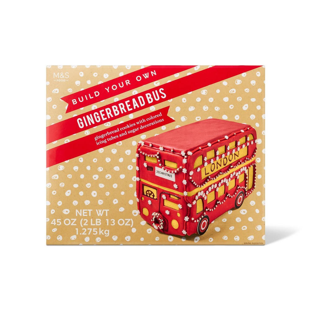 EAN 5052429368822 - M&S Gingerbread Bus Kit - 45oz | upcitemdb.com