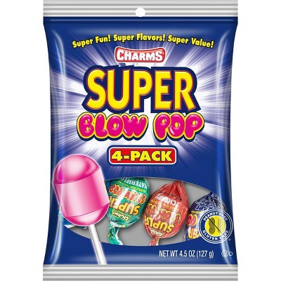 Charms Super Blow Pops - 4.5oz Ingredients | Spoonful