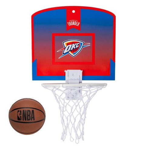 Nba Oklahoma City Thunder Mini Over The Door Hoop : Target