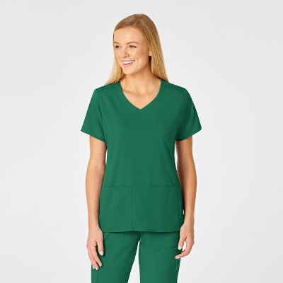 Wink Pro Women's 4 Pocket Wrap Scrub Top, Xs Regular : Target