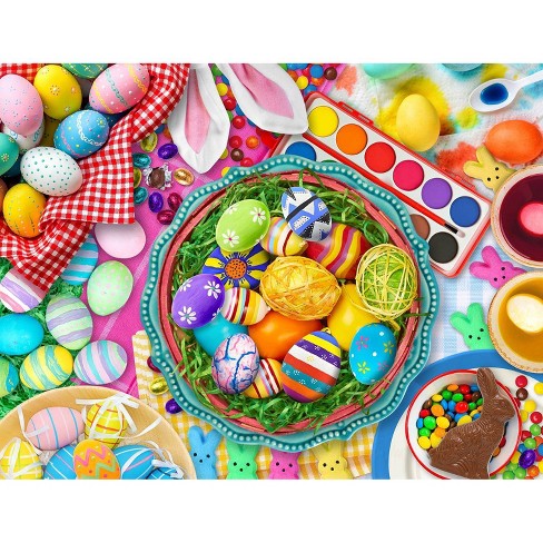 Springbok Extraordinary Easter Eggs Jigsaw Puzzle - 500pc : Target