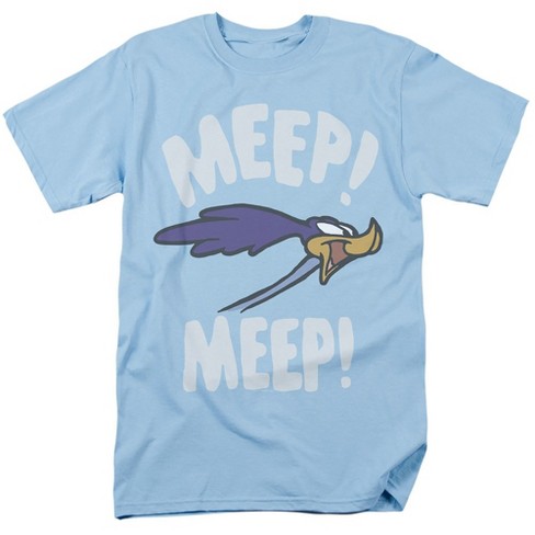 Popfunk Looney Tunes The Meep Meep Adult T Shirt, Light Blue : Target