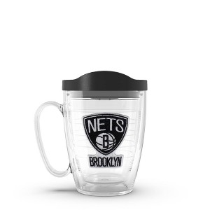 Nba Brooklyn Nets 16oz Primary Logo Classic Mug : Target