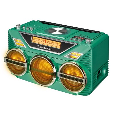 Studebaker Sb2165te Portable Avanti Stereo Boombox With Bluetooth, Cd ...