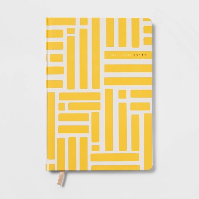 192 Sheet College Ruled Journal 7"x10" Spiral Stripe - Threshold™ : Target