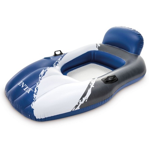 Intex Floating Mesh Lounge, Inflatable Sport Float 64in X 41in : Target