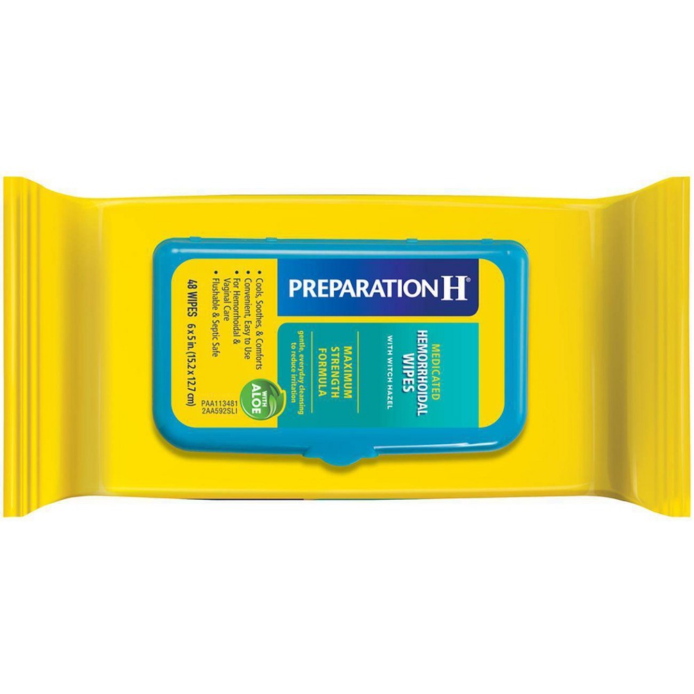UPC 305730556200 - Preparation H Medicated Hemorrhoidal Wipes with ...
