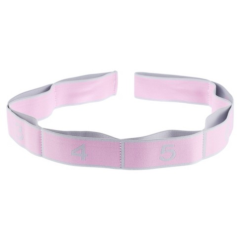Unique Bargains Stretch Strap Yoga Stretching Band Pink 1 Pc : Target
