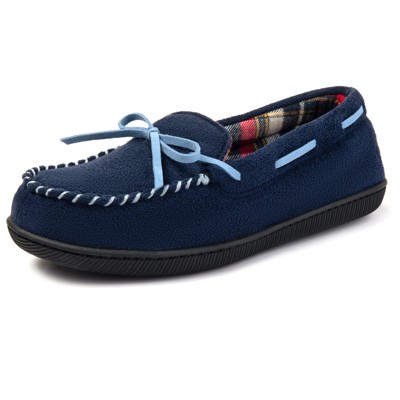 Women's Emily Indoor Outdoor Moccasin Slipper, Size 10 Us Women, Navy ...