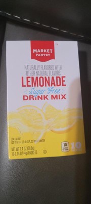 Lemonade Sugar-free Drink Mix - 10ct - Market Pantry™ : Target