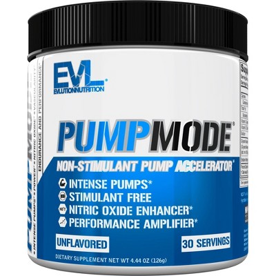 Evlution Nutrition Pumpmode - Stimulant Free Pump Accelerator ...