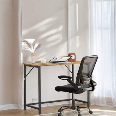 Costway Computer Desk Home Office Gaming Table Workstation Metal Frame ...