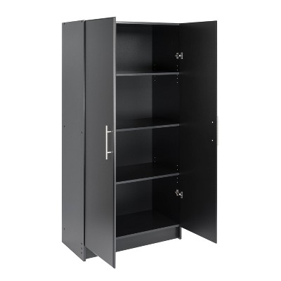 Save 32% • 32" Elite Storage Cabinet Black - Prepac