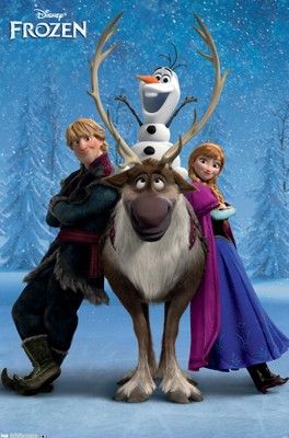 Trends International Disney Frozen - Group Unframed Wall Poster Print ...