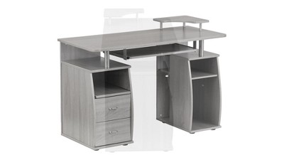 Techni mobili dual complete computer workstation desk store
