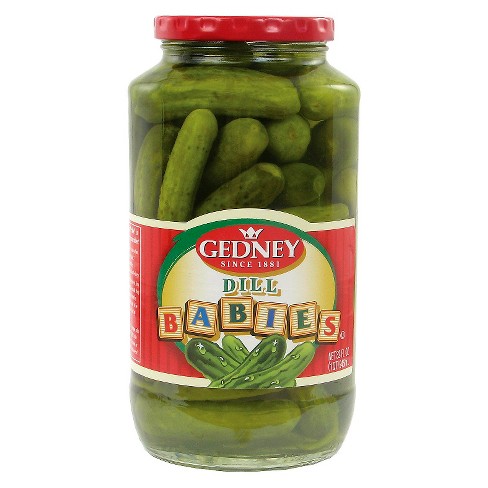 Gedney Pickles Dill Babies - 32oz : Target