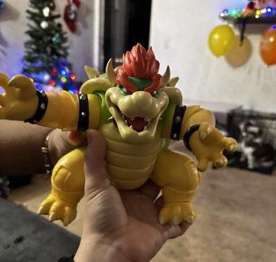 Nintendo The Super Mario Bros. Movie Bowser Figure With Fire Breathing ...