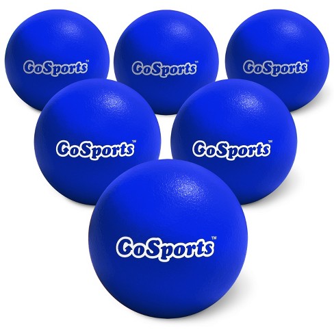 Gosports 7 Inch Soft Skin Foam Playground Dodgeballs - 6 Pack Set For ...