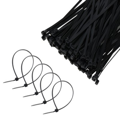 Unique Bargains Cable Tie Self-locking Manual Nylon 7.87 Inch 100 Pcs ...