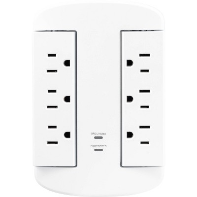 Ge 6-outlet Swivel Surge Tap 980j White : Target
