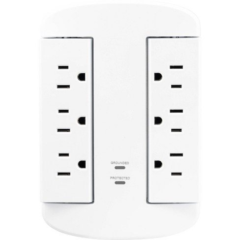 Ge 6-outlet Swivel Surge Tap 980j White : Target