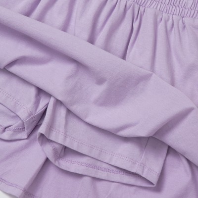 Lands' End Kids Smocked Skort - Xxs - Pastel Lilac : Target