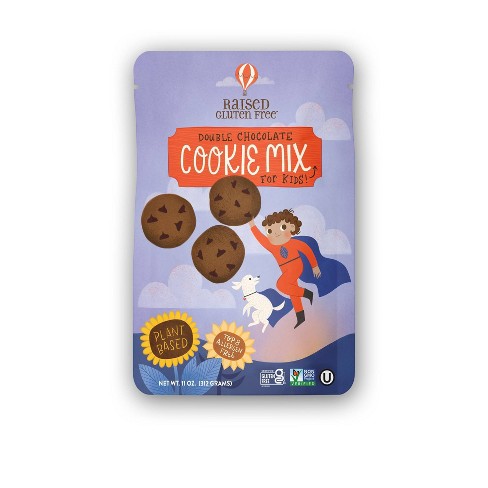 Raised Gluten Free Double Chocolate Cookie Mix - 11oz : Target