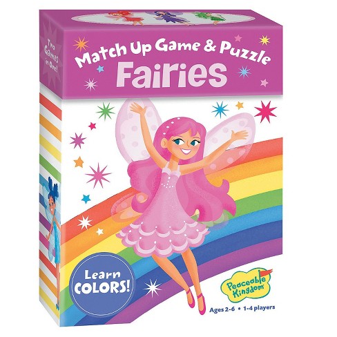 Mindware Fairies Color Match Up Game - Early Learning - 24 Pieces : Target