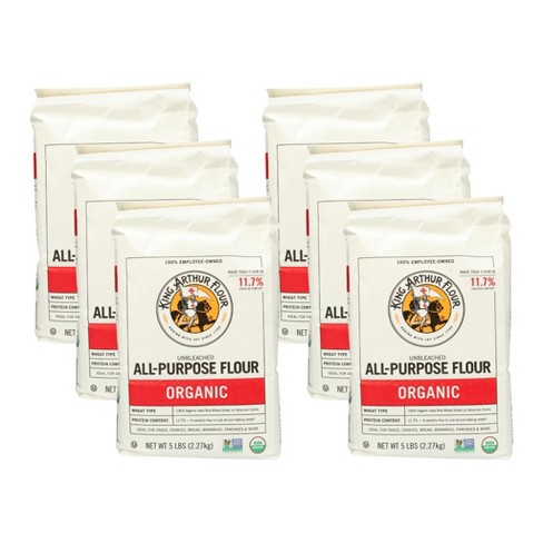 King Arthur Baking Company All Purpose Flour - Case Of 6/5 Ib : Target