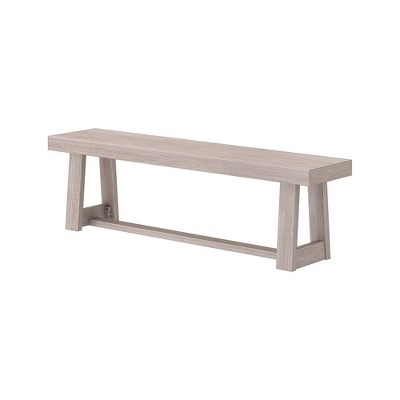 Plank+beam Farmhouse Dining Bench, Solid Wood Bench For Dining Table ...