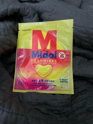 Midol Heat Vibes Menstrual Pain Relief Heat Patches For Menstrual ...