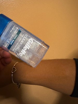 Gillette Clear Gel Antiperspirant Cool Wave - 3pk/3.8oz : Target