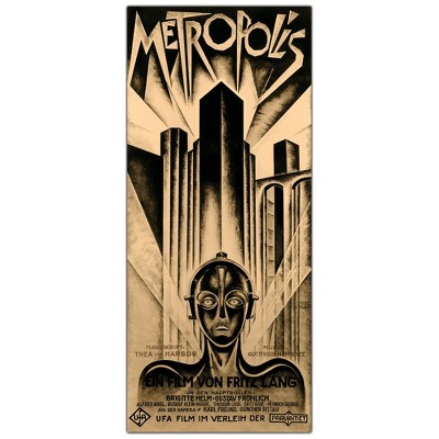 Trademark Fine Art -metropolis' Canvas Art : Target