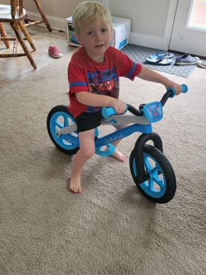 Chillafish Charlie Glow 10" Kids' Light Up Balance Bike - Sky : Target