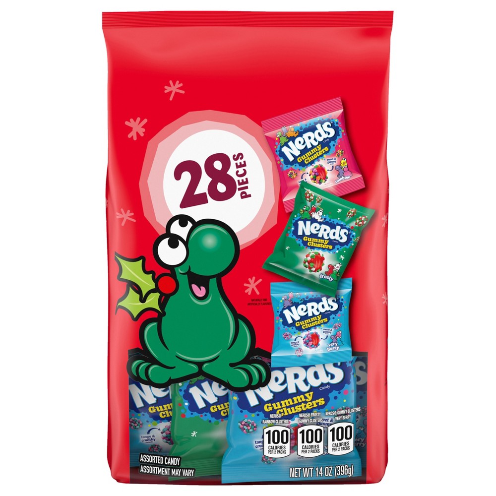 UPC 079200086336 - Nerds Gummy Clusters Variety Christmas Candy Mix ...