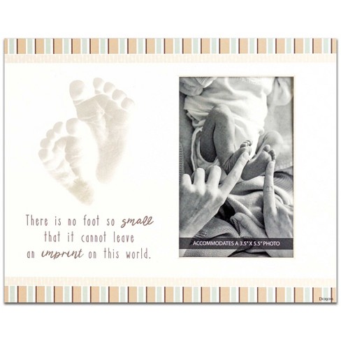Dicksons No Foot So Small Paperboard 8 X 10 Frame Matte - Holds 4 X 6 ...