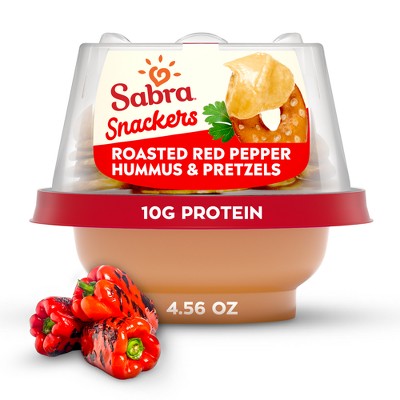 Sabra Roasted Red Pepper Hummus Snacker - 4.56oz : Target