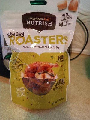 Rachael Ray Nutrish Savory Roasters Grain Free Chewy Chicken Dog Treats ...